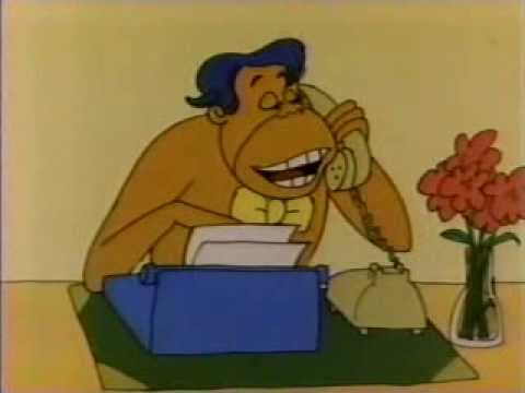 Sesame Street animation - important monkey business - YouTube