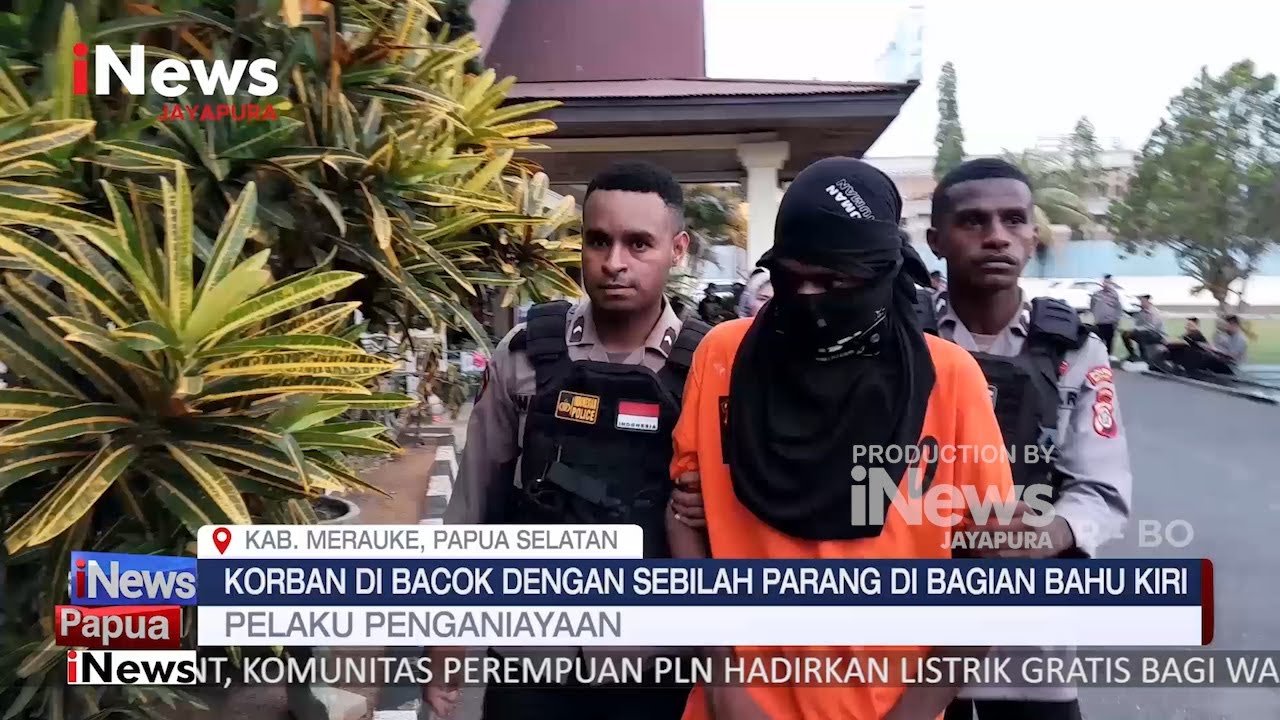 I NEWS PAPUA - KORBAN DIBACOK DENGAN SEBILAH PARANG BAGIAN BAHU KIRI ...