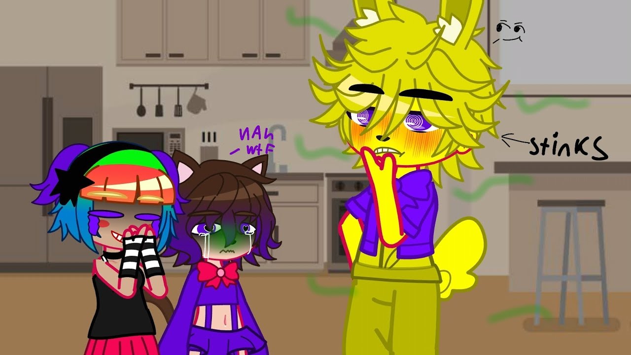 OLD||William and vanny switch bodys with the soft au|| fnaf || gacha ...