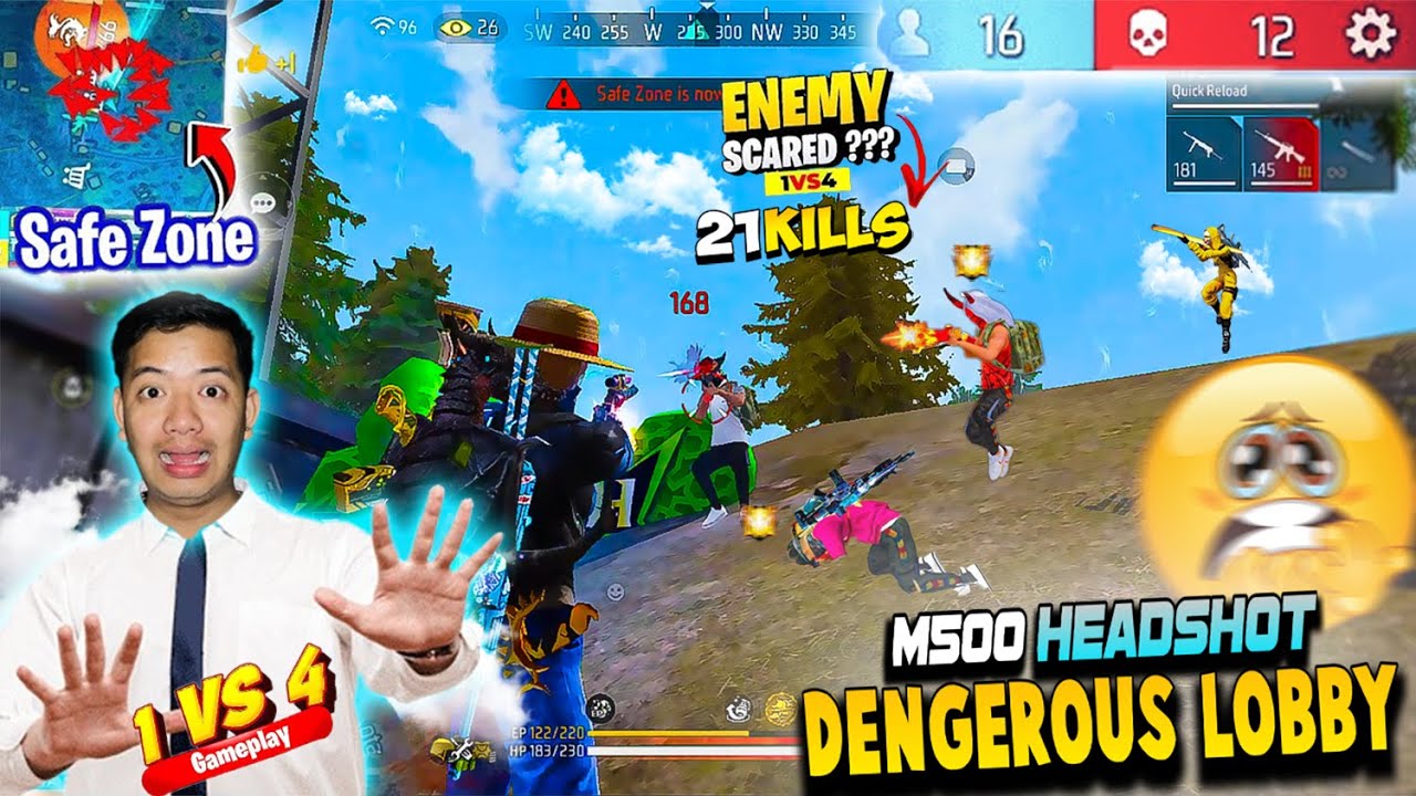 Hacker 99 Headshot Rate 💻⚡ Solo Vs Squad Full Gameplay Sasta Hakai