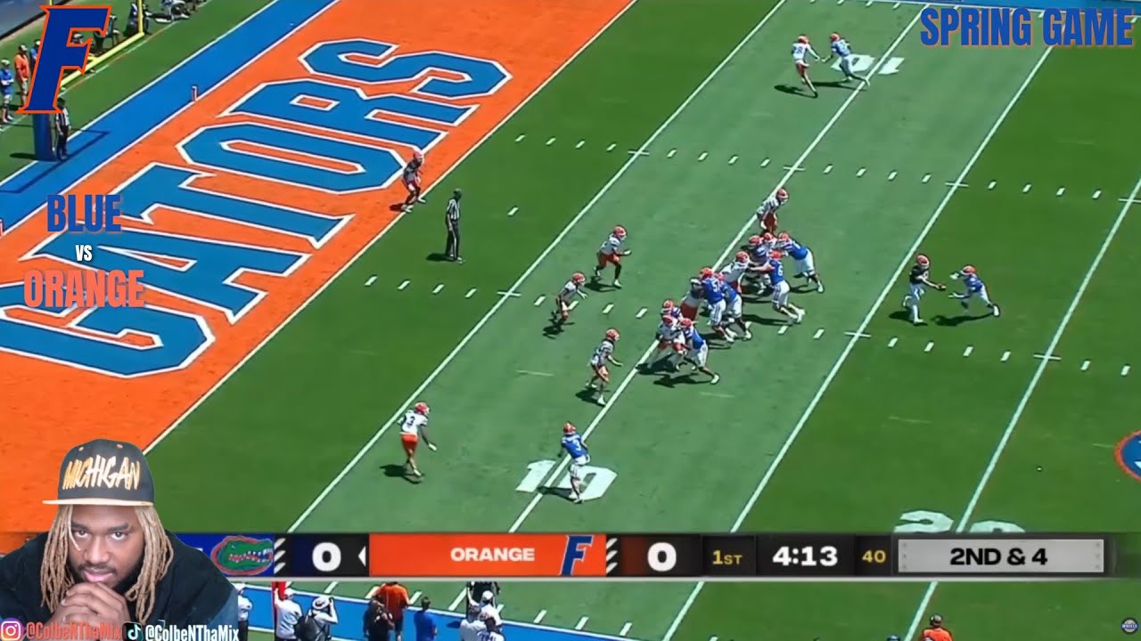 2024 Florida Football Spring Game Highlights Orange vs Blue! Reaction ...