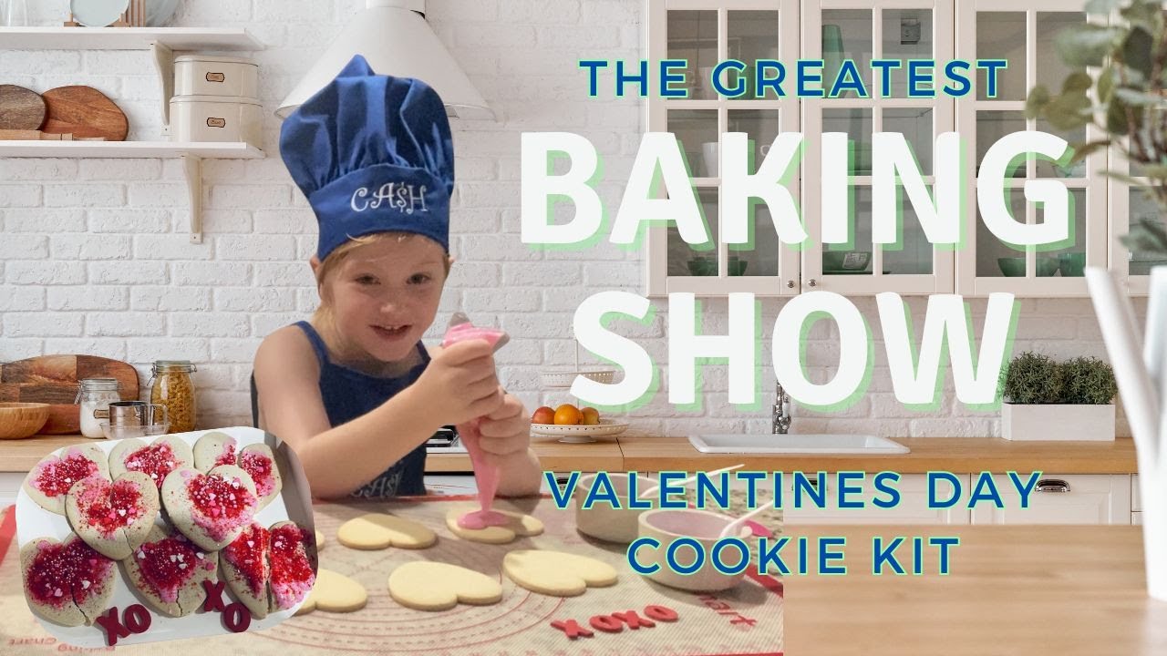 The Greatest Baking Show: Cash Bakes Valentine's Day Cookies! - YouTube