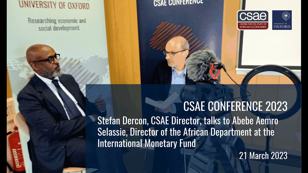 CSAE Conference 2023 Abebe Aemro Selassie Interview - YouTube