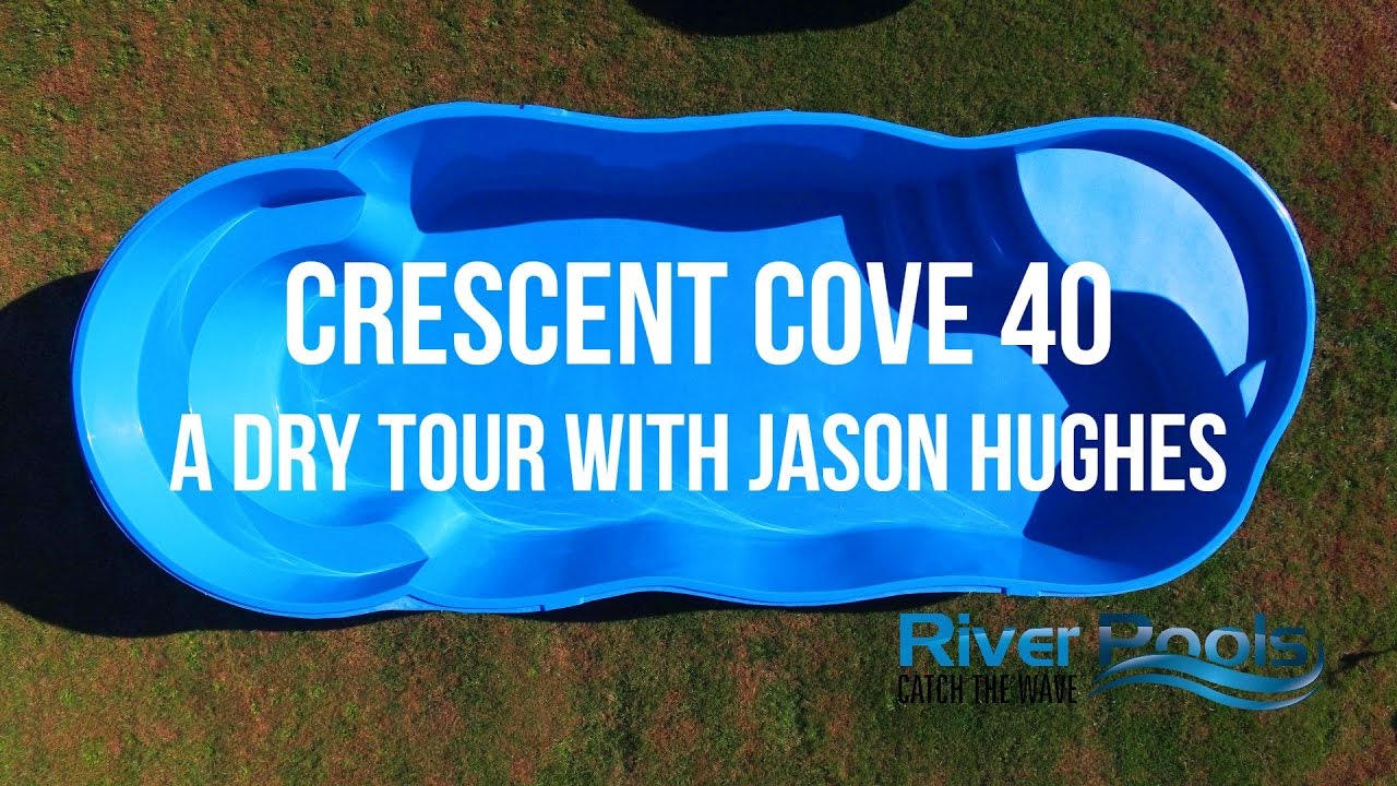 The Crescent Cove 40 - A Dry Tour Video by River Pools and Spas - YouTube
