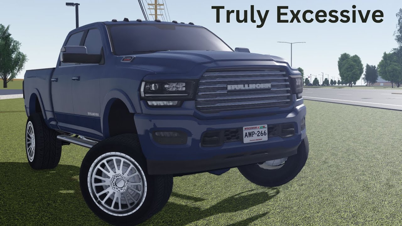 The Ram 2500 Lifted is the Definition of Excessive - Roblox Greenville ...