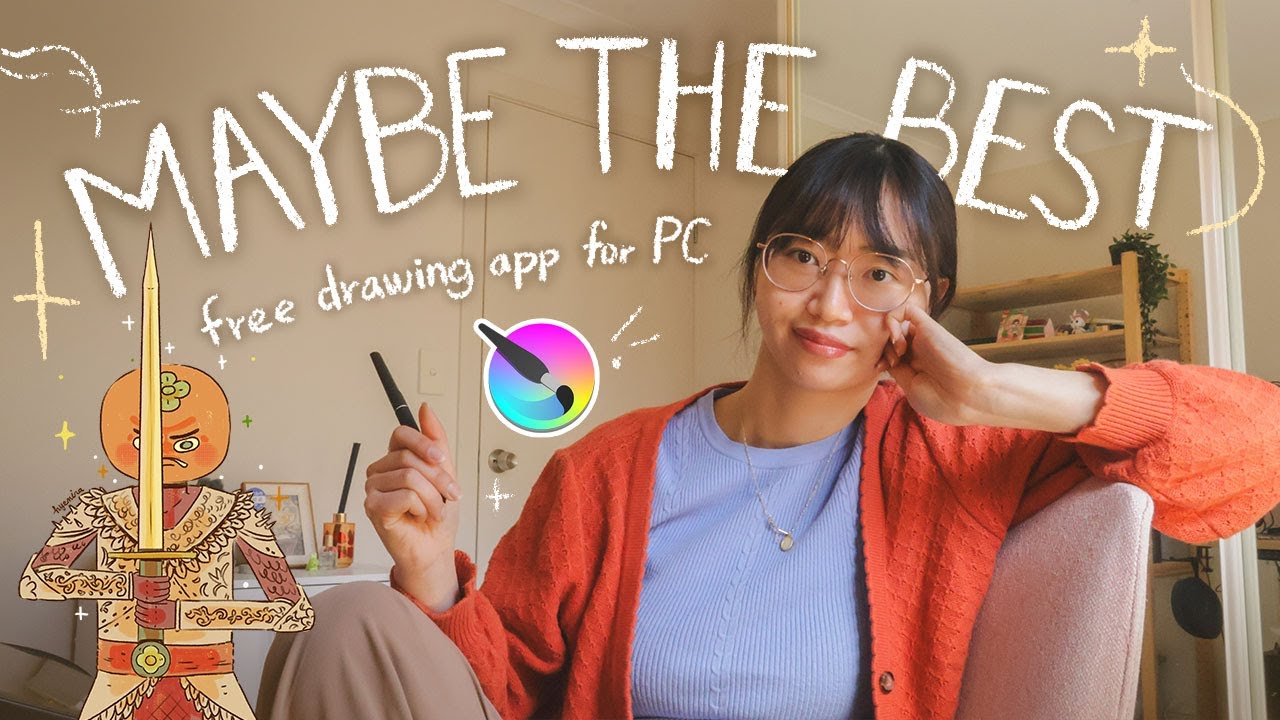 the BEST FREE drawing app you should have? (for pc) Trying Krita ...