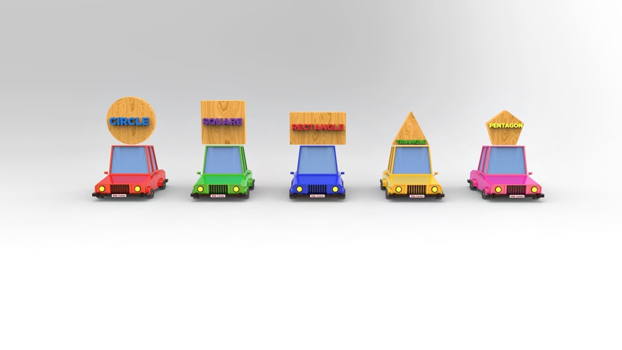 Learn Shapes with Toy Cars |Part- 1| Shapes Videos for Children ...