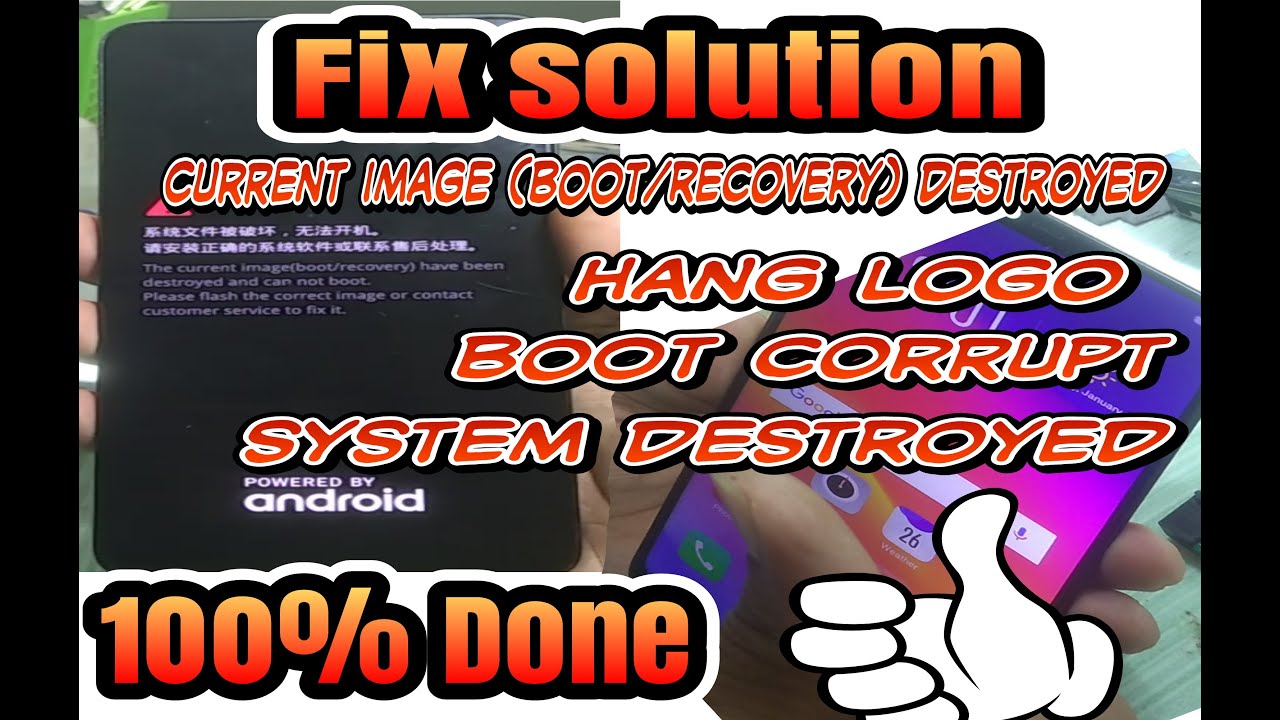 System destroyed 100% DONE || OPPO A3S || Image boot recovery destroyed ...