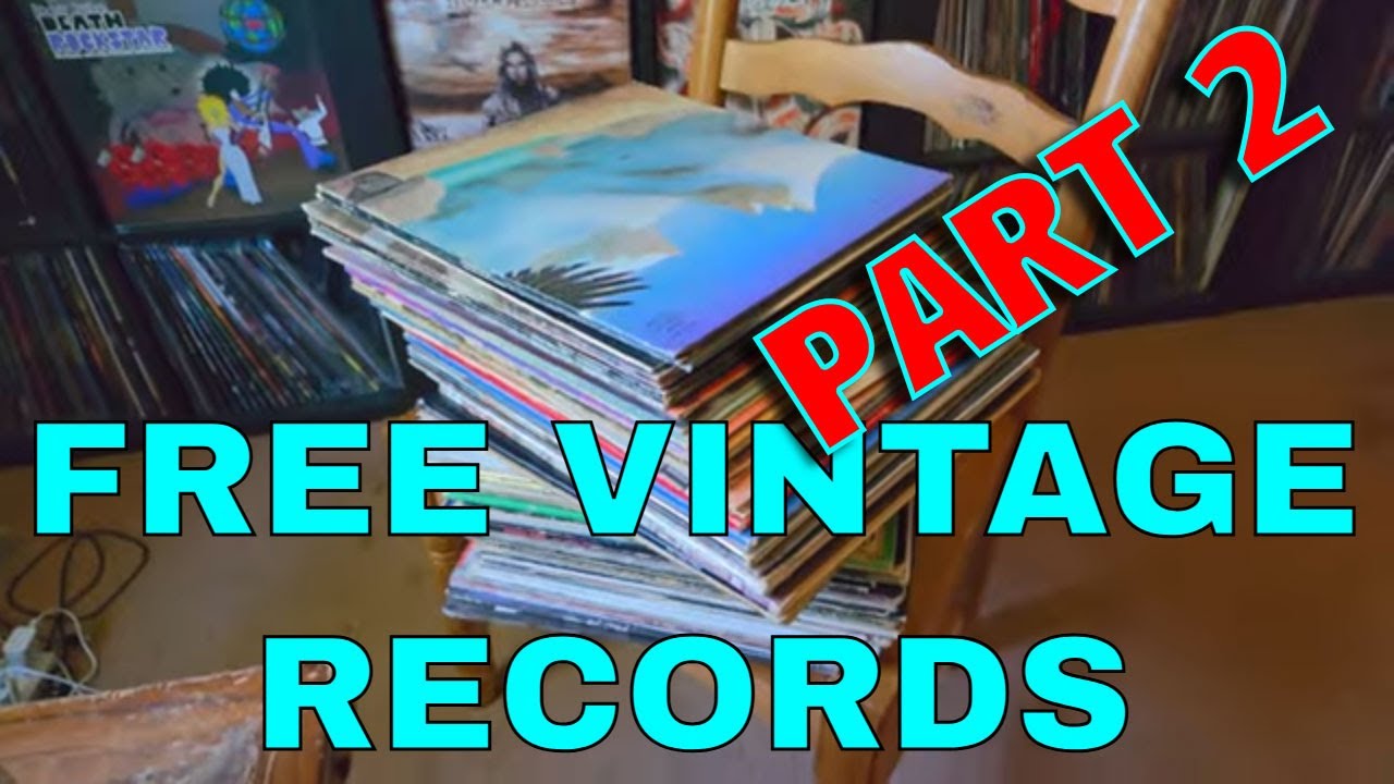 TAKE MY RECORDS! Given a Large Amount of Vintage Records - Part 2 - YouTube