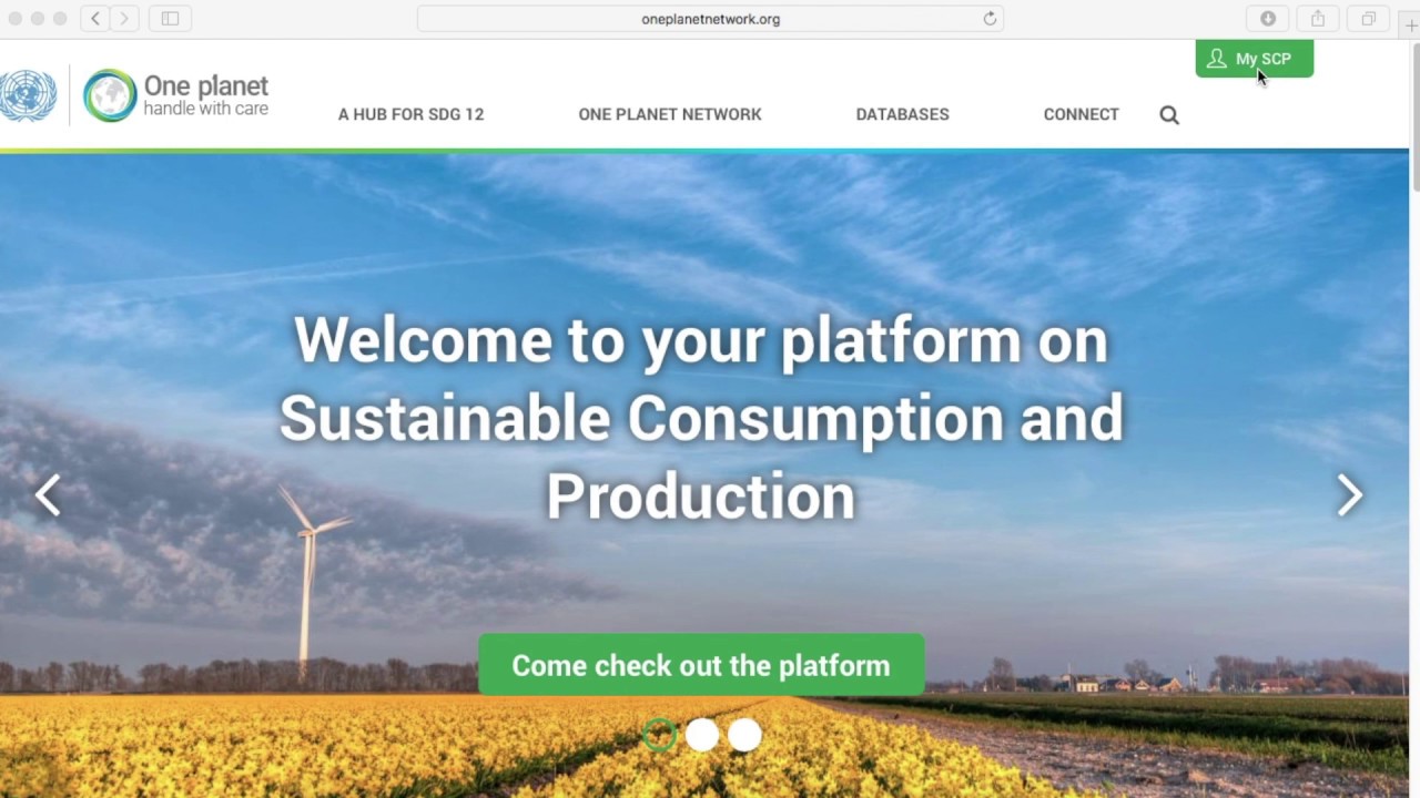 Quick Guide to the One Planet Network Annual Reporting - 2018 - YouTube