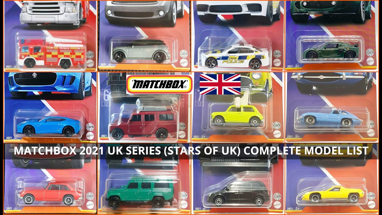 All Completed Matchbox 2021 Best of UK Series (Stars of UK) (Mr. Bean ...