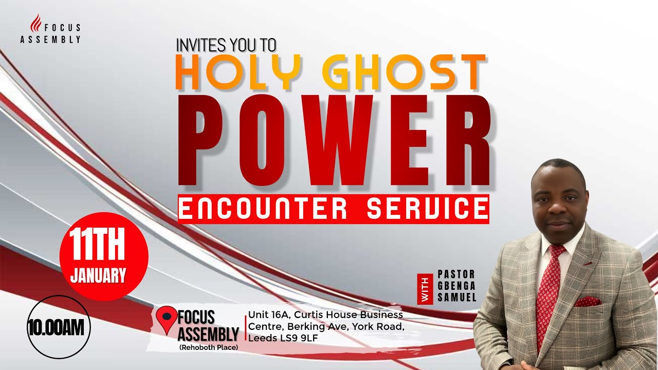 HOLY GHOST ENCOUNTER SERVICE - YouTube