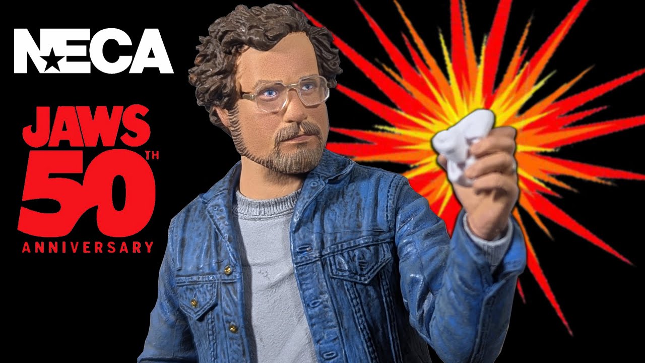 NECA Jaws Ultimate Hooper Action Figure Review - YouTube