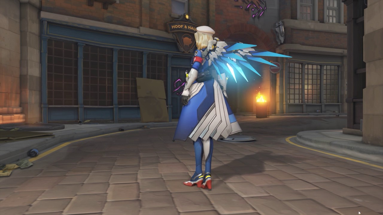 Legendary Overwatch Mercy Skin Spray & Voicelines - Overwatch ...