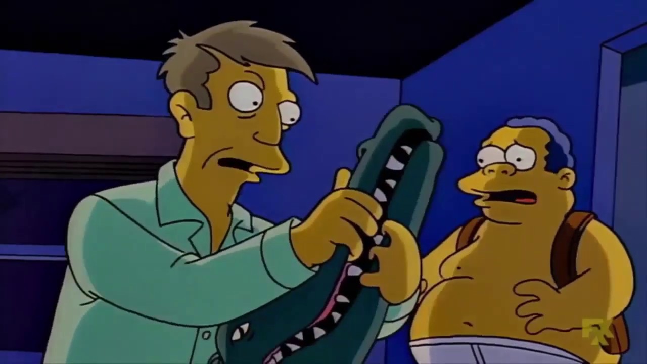 La mejor escena del jefe gorgory - los simpson - YouTube