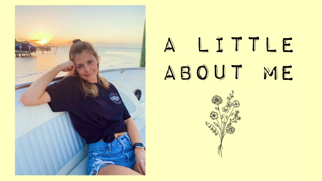 My First Video! A Little About Me - YouTube
