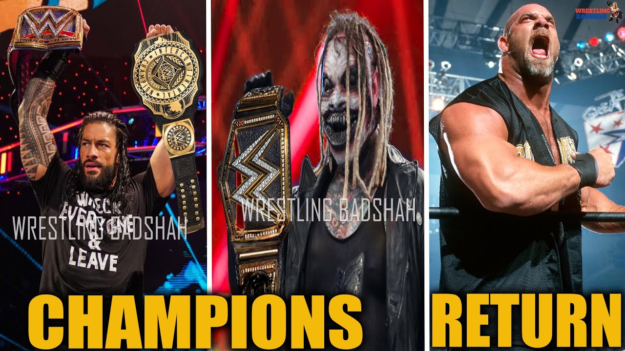 Roman Reigns Double Champion?! The Fiend WWE Champion?! Goldberg Return ...