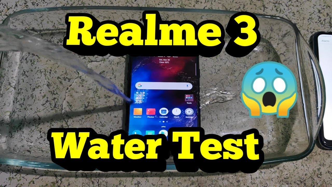 Realme 3: Water Test - YouTube