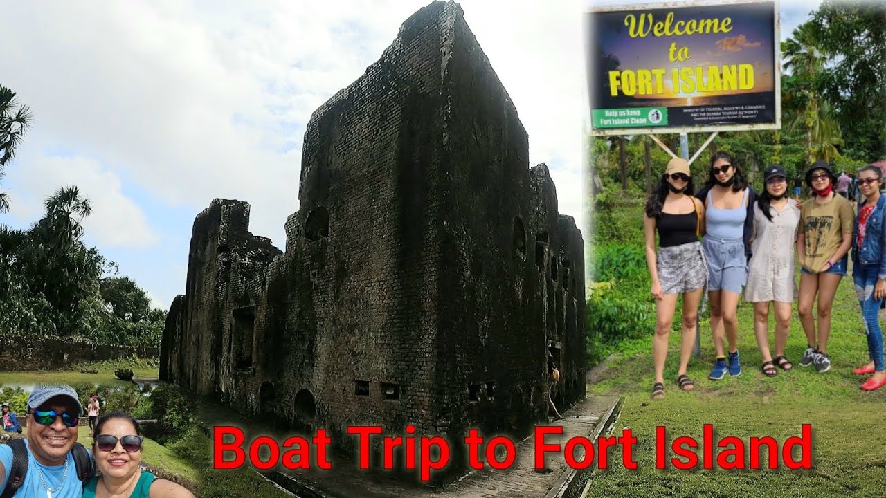 Boat Trip from Parika to Fort Island Essequibo River - YouTube