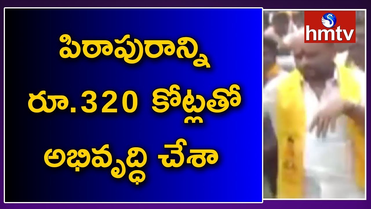 Pithapuram TDP MLA Candidate SVSN Varma Election Campaign | hmtv - YouTube