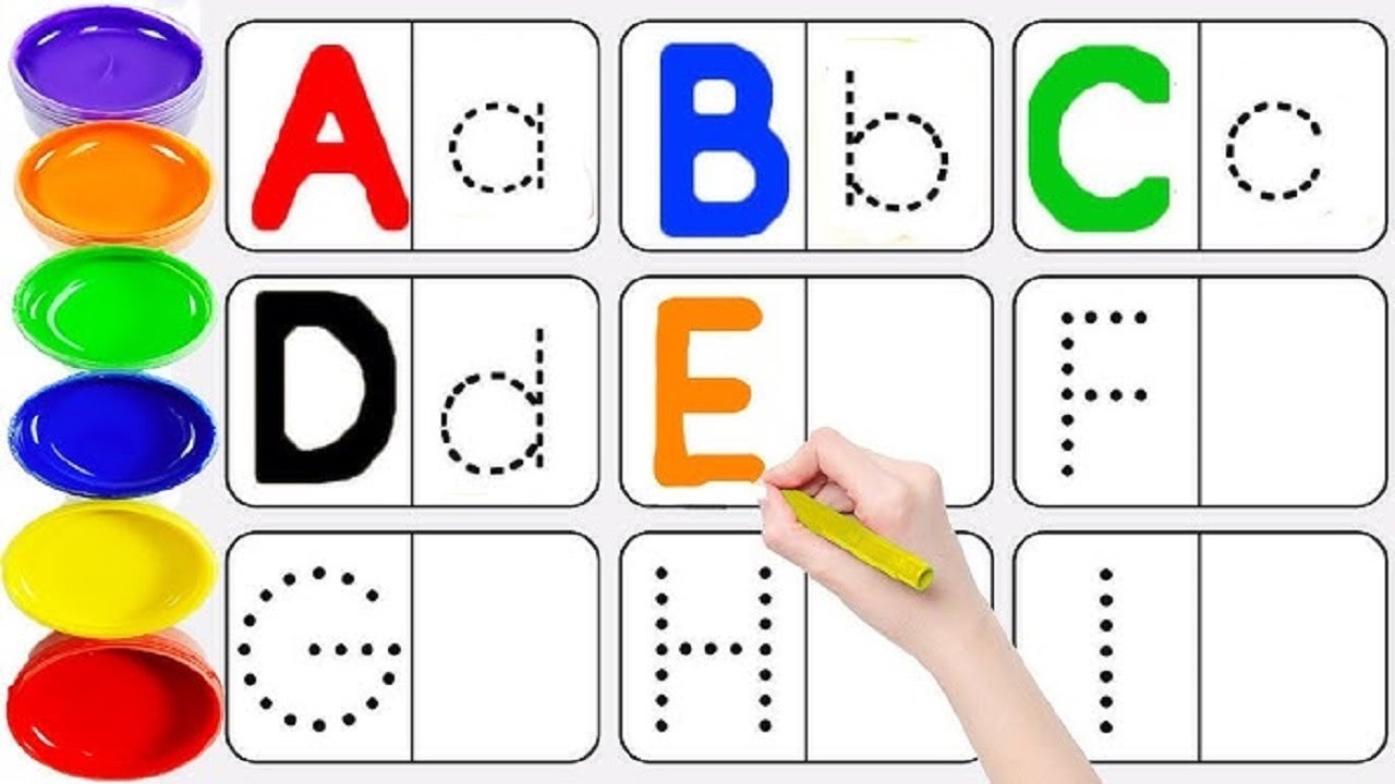 Learn ABCD Alphabets and numbers counting 123 abc for kids and Toddlers ...