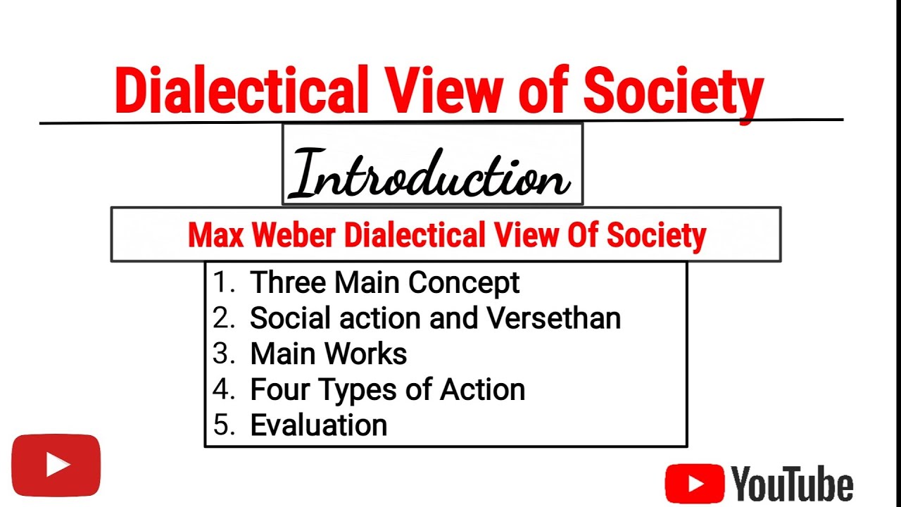 Dialectical view of society by Karl Marx/Hegel (Introduction) and ...