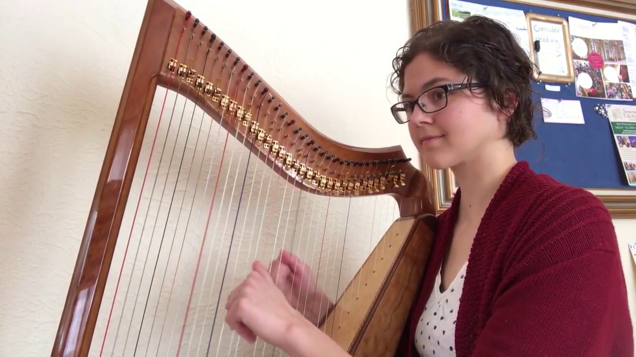 Sur le Pont d'Avignon, Betty Paret's First Harp Book - YouTube