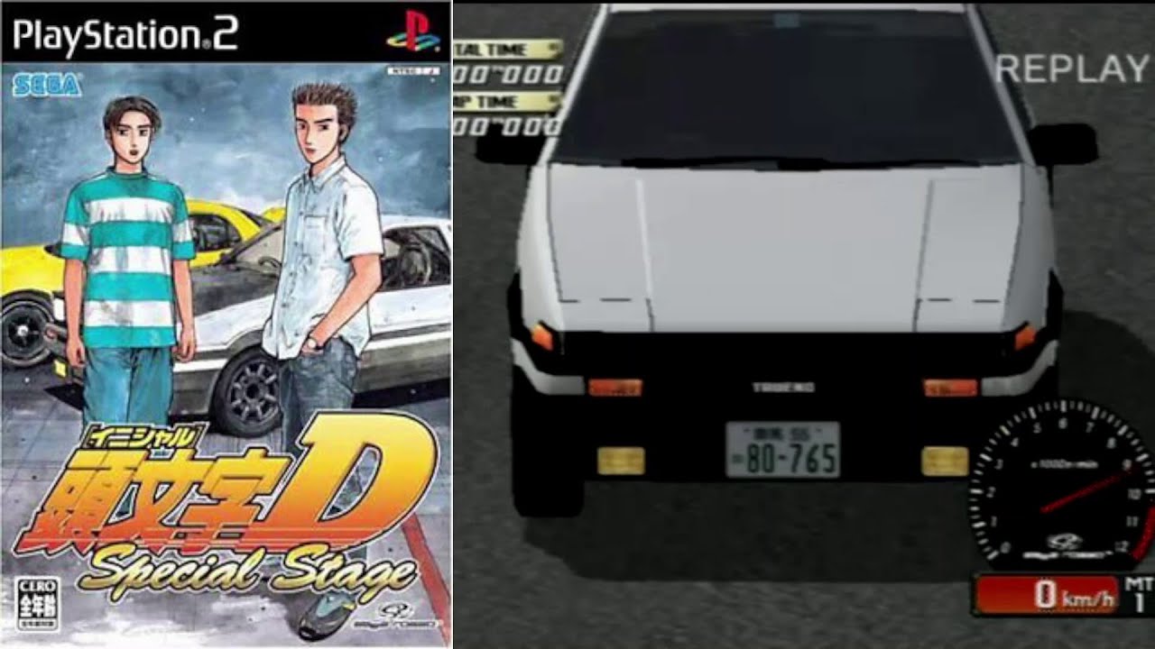 Initial D: Special Stage (PS2 Japan) old gameplay #ps2 #initiald #sega ...