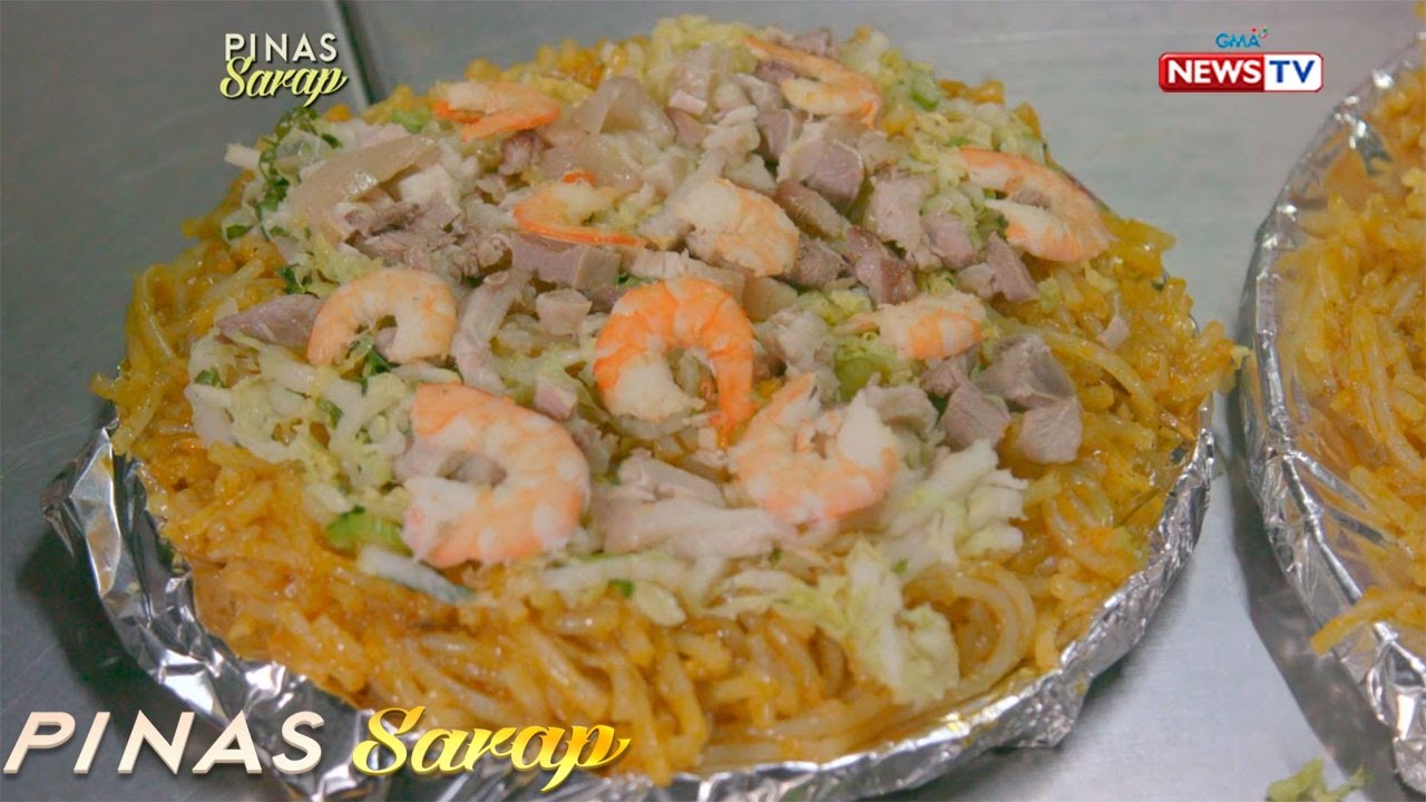 Pinas Sarap: Ang panalong recipe ng Nanay's Pancit Malabon - YouTube