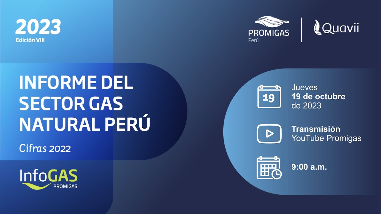 Informe del Sector Gas Natural Perú 2023 - YouTube