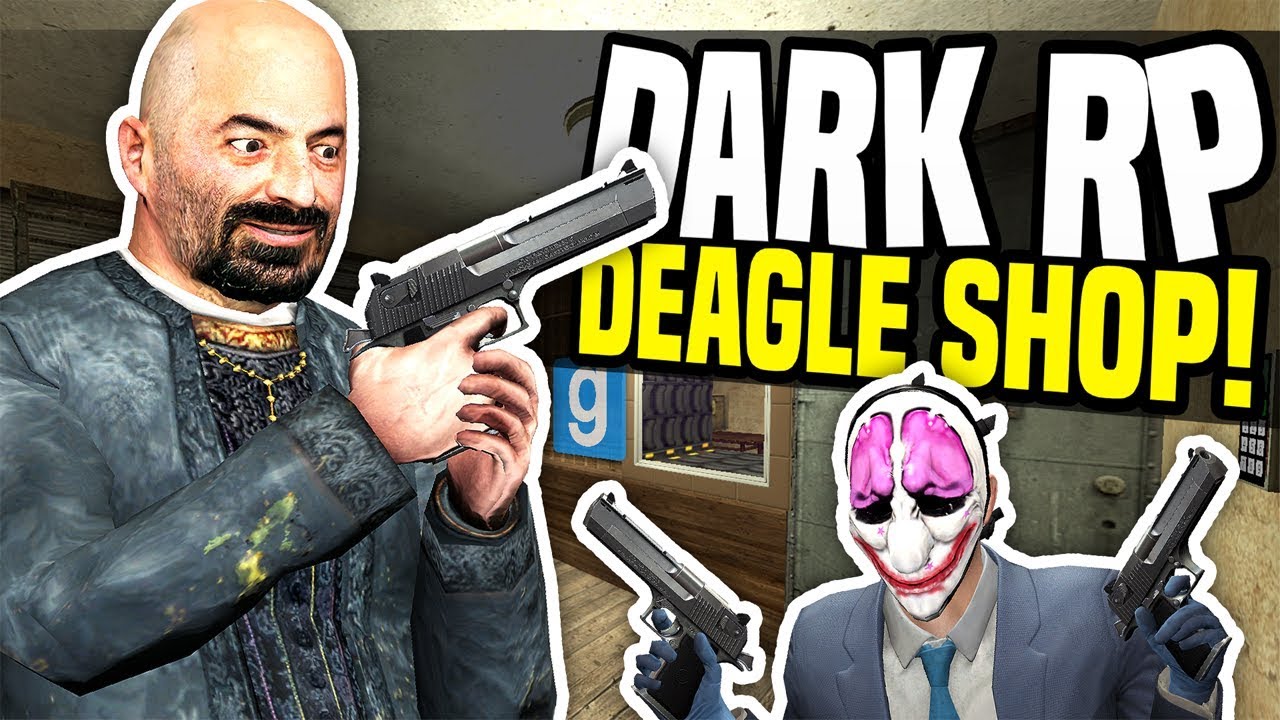 DEAGLE SHOP - Gmod DarkRP | Running a Gun Shop! - YouTube