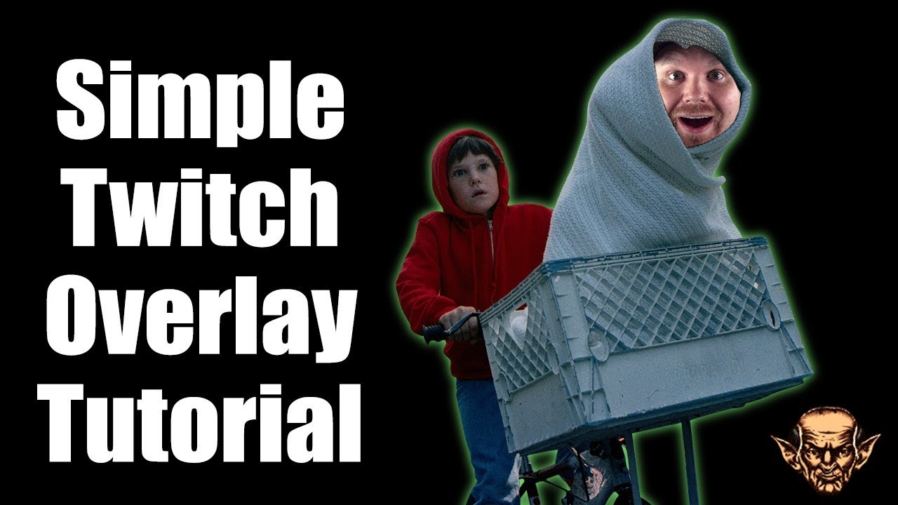 How to create a SIMPLE overlay for your Stream! - YouTube