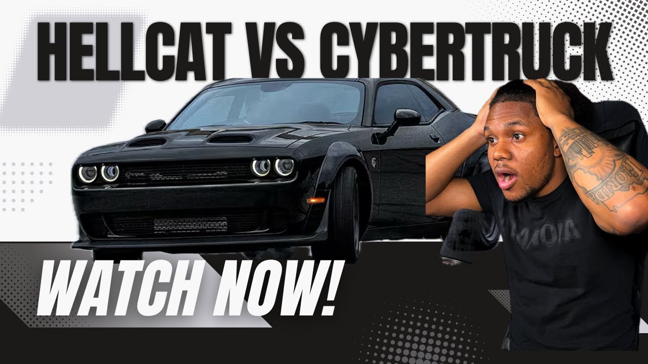 Calieb Reacts to Quan Hellcat Redeye VS CyberTruck - YouTube