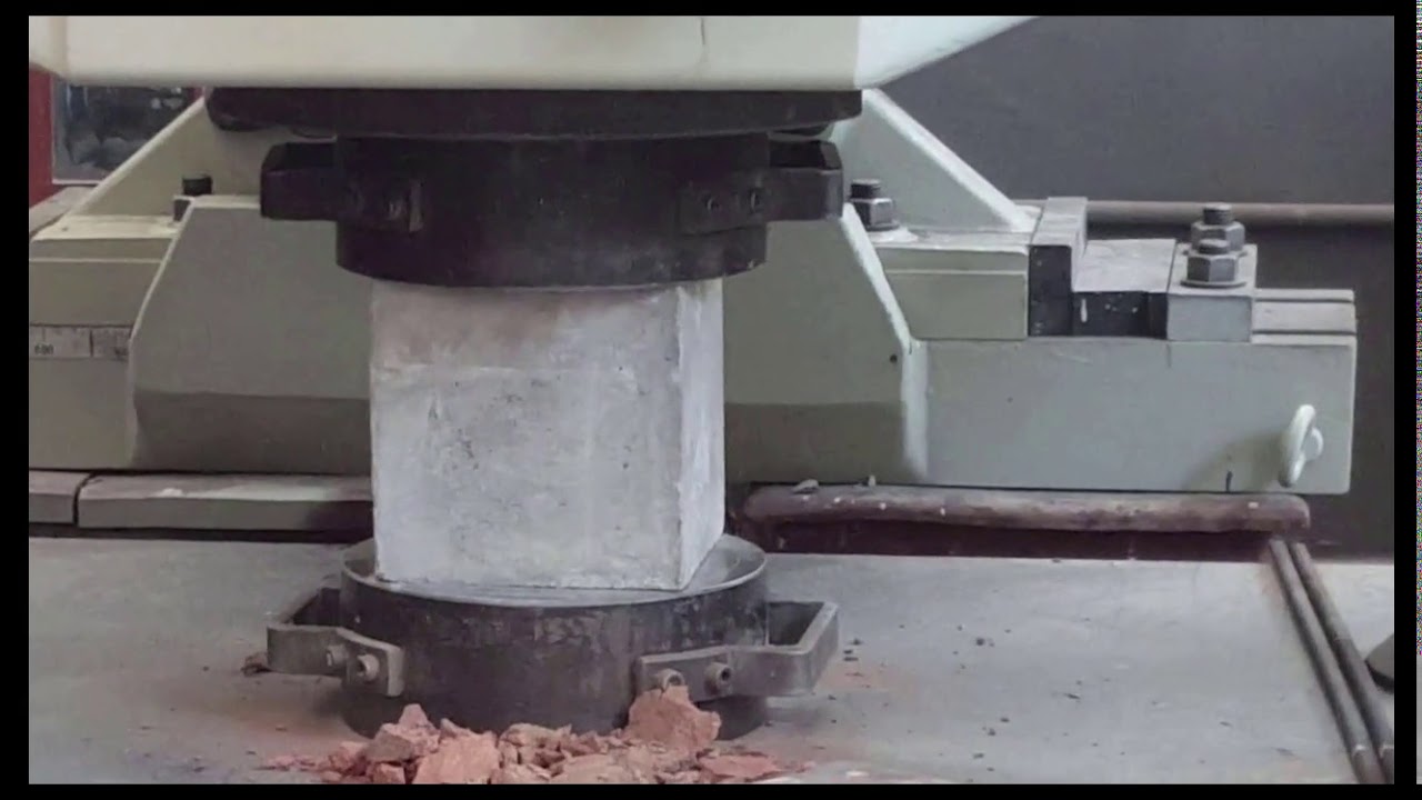 Compressive Strength of Concrete Block | UTM | Civil Engineering ...