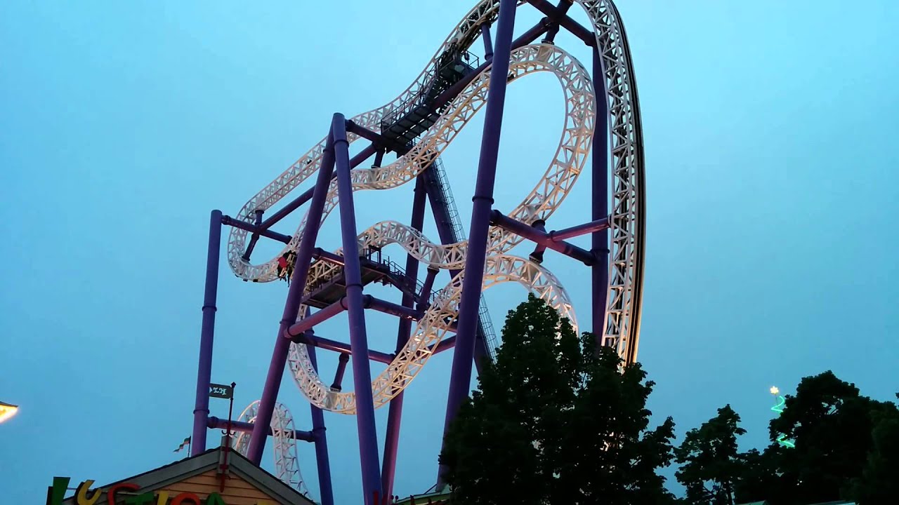 Insane Roller Coaster, Gröna Lund, Sweden, Stockholm - YouTube