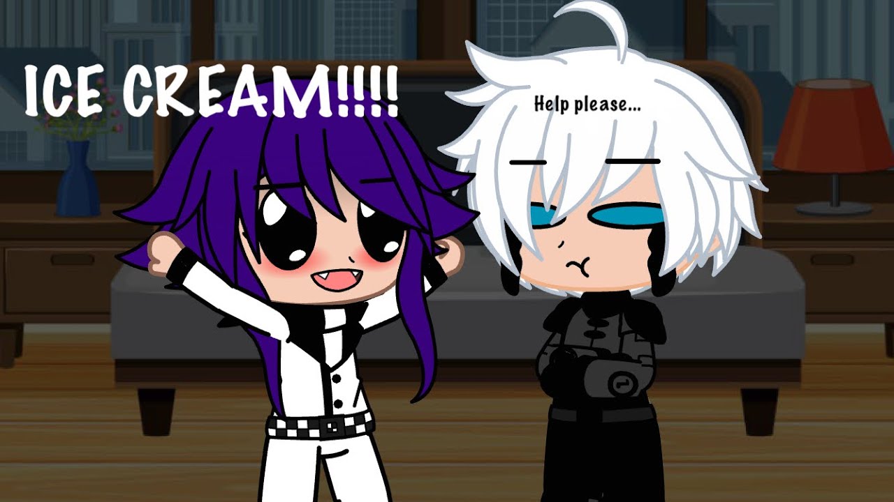 Kokichi wants ice cream skit |Kokichi x Kiibo| - YouTube