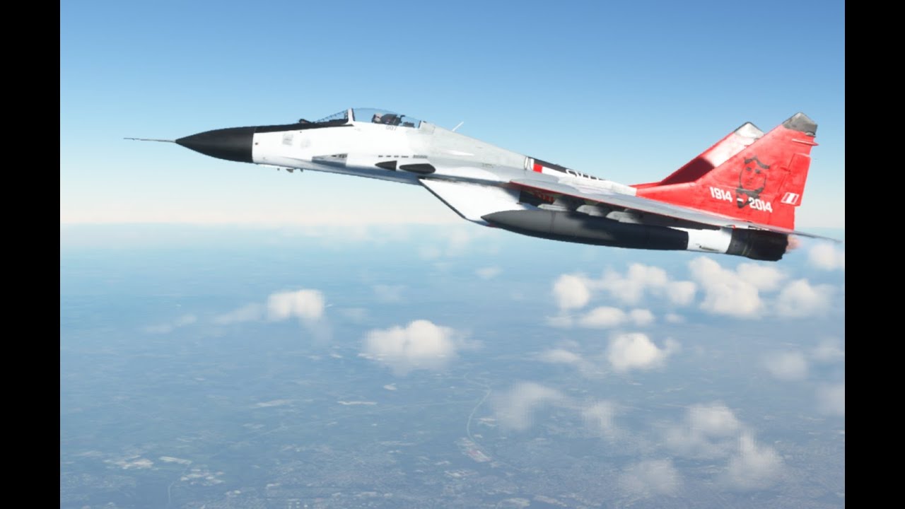 MiG-29 Fulcrum over Havana, Cuba | Microsoft Flight Simulator - YouTube