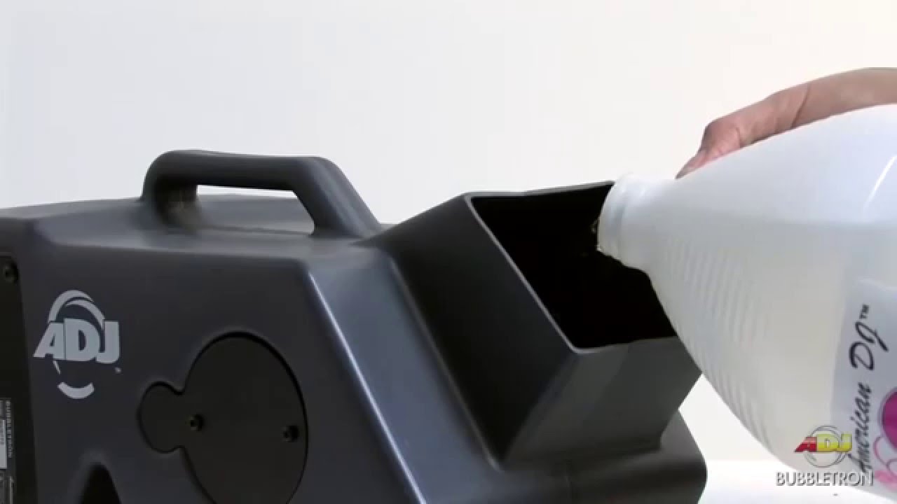 American DJ BubbleTron High Output Bubble Machine - YouTube