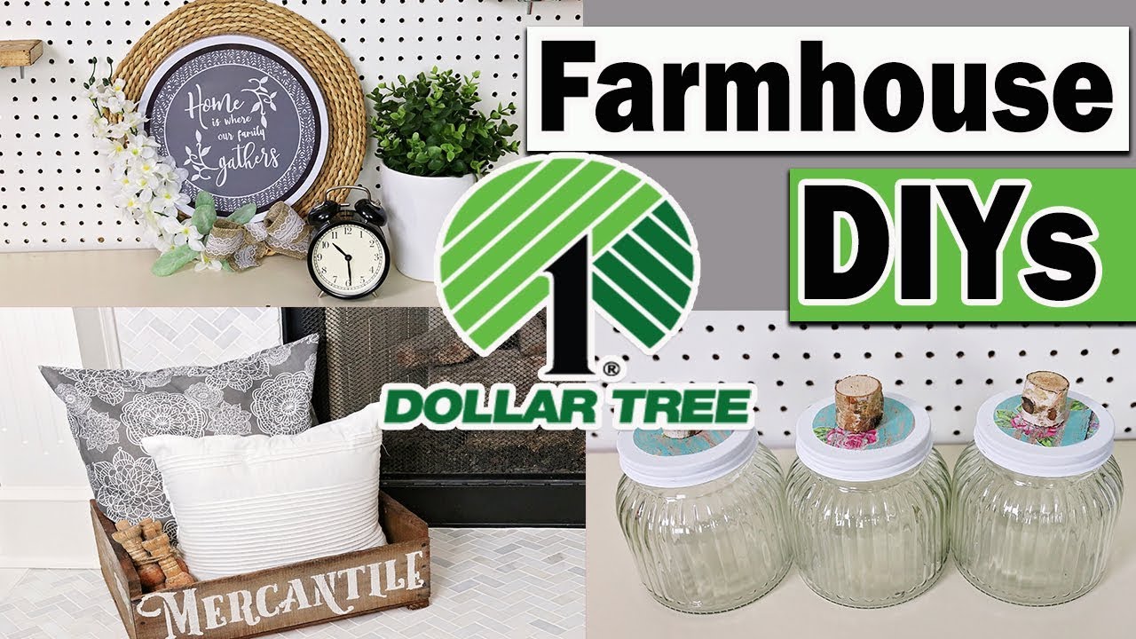 Dollar Tree Diy ⭐ Farmhouse Room Decor 2019 Youtube