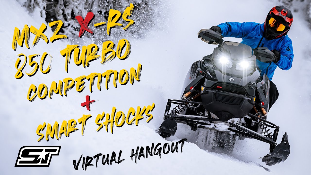 Race Inspired | 2025 Ski Doo MXZ X-RS 850 Turbo Competition & Smart ...