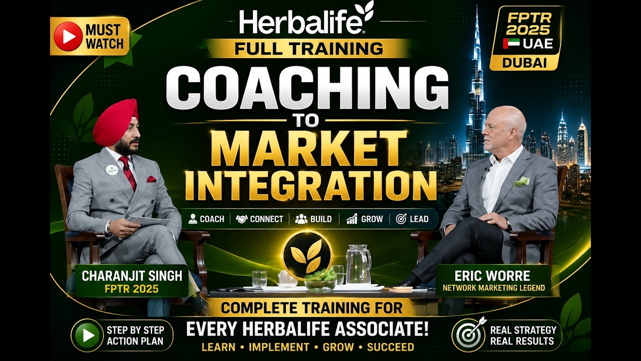 Coaching to Market Integration (Eric Worre and Charanjit Singh (FPTR ...