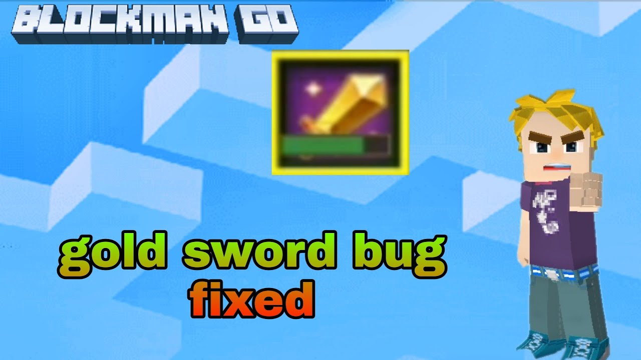 New Sword Bug is Fixed in Blockmango - YouTube