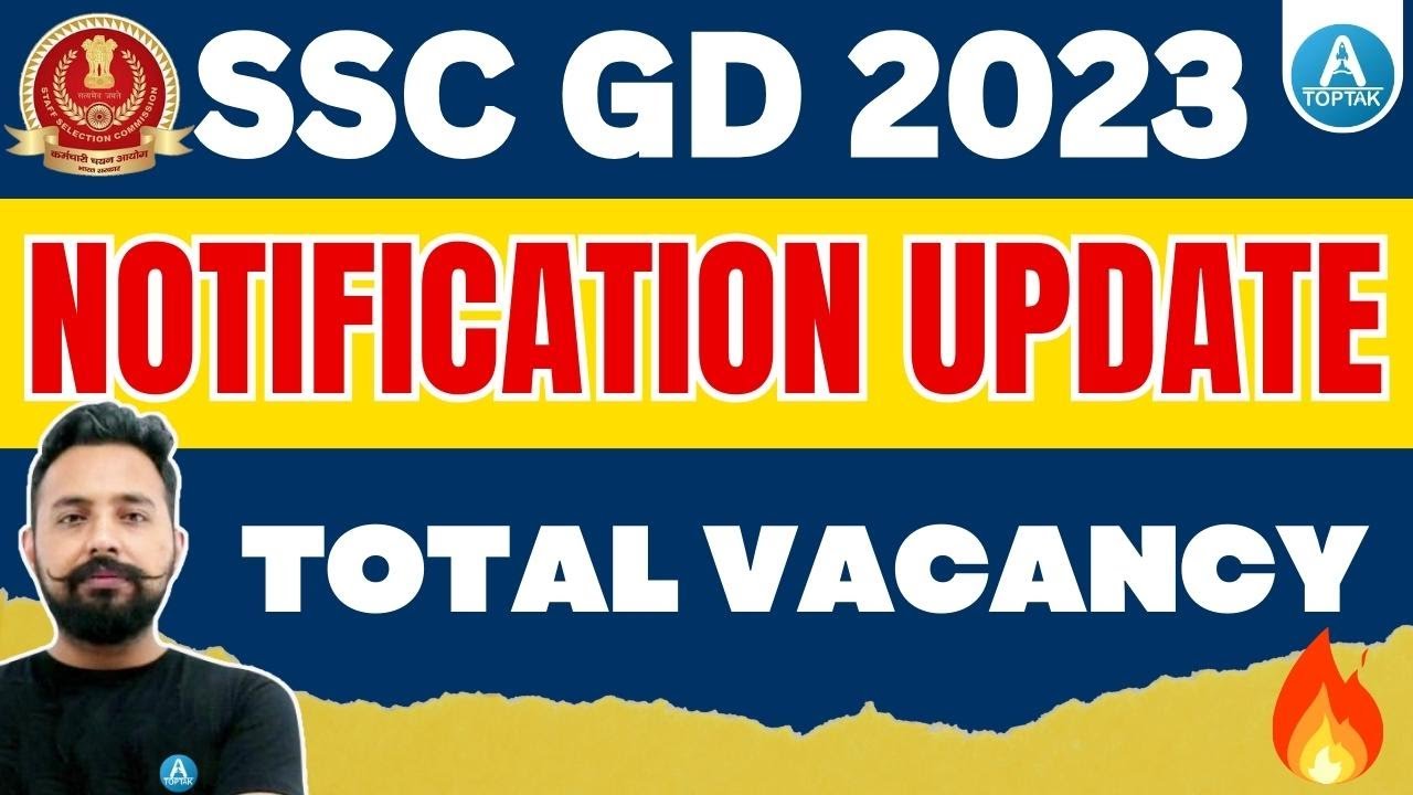 SSC GD Notification Update | ssc gd new vacancy 2023-24 | railway new ...