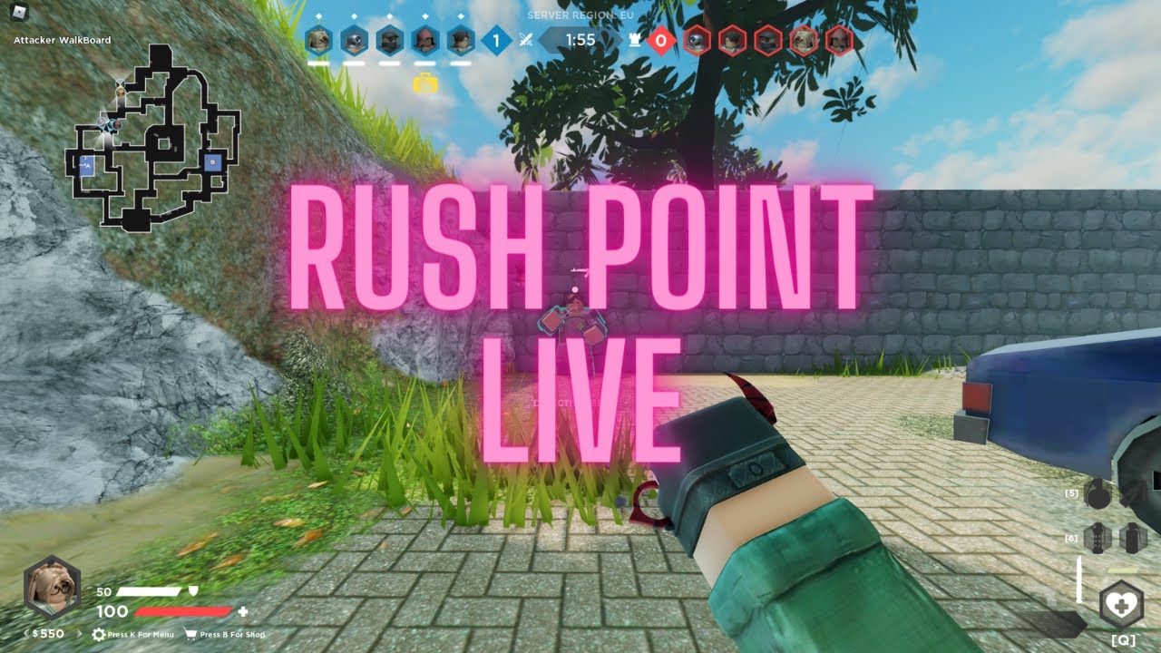 Rush Point on Roblox Live - YouTube