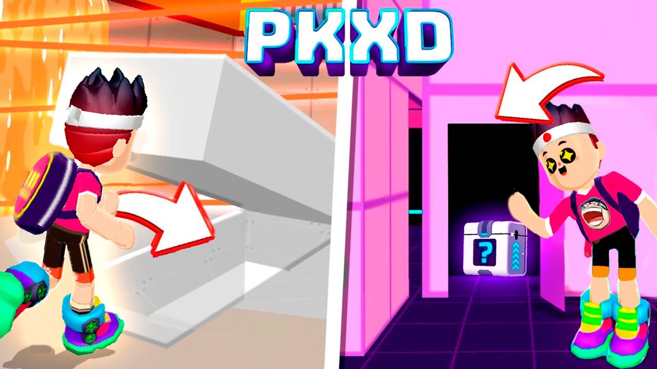 ENCONTRE TODOS LOS PASILLOS SECRETOS de la ACTUALIZACION DE ANIVERSARIO 4 en PK XD - Oddy 🍿 ...