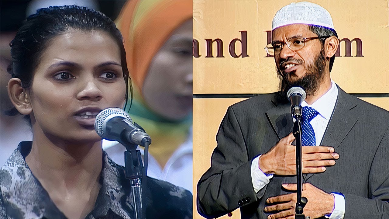 Intelligent Hindu gril asked a very good Question From Dr Zakir Naik ...