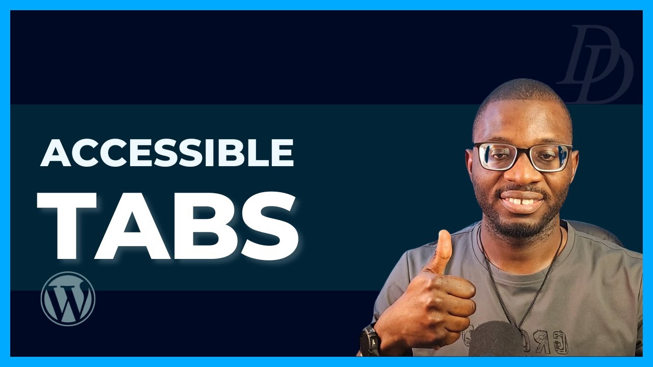 Essential Tips for Accessible Tabs Block in WordPress - YouTube