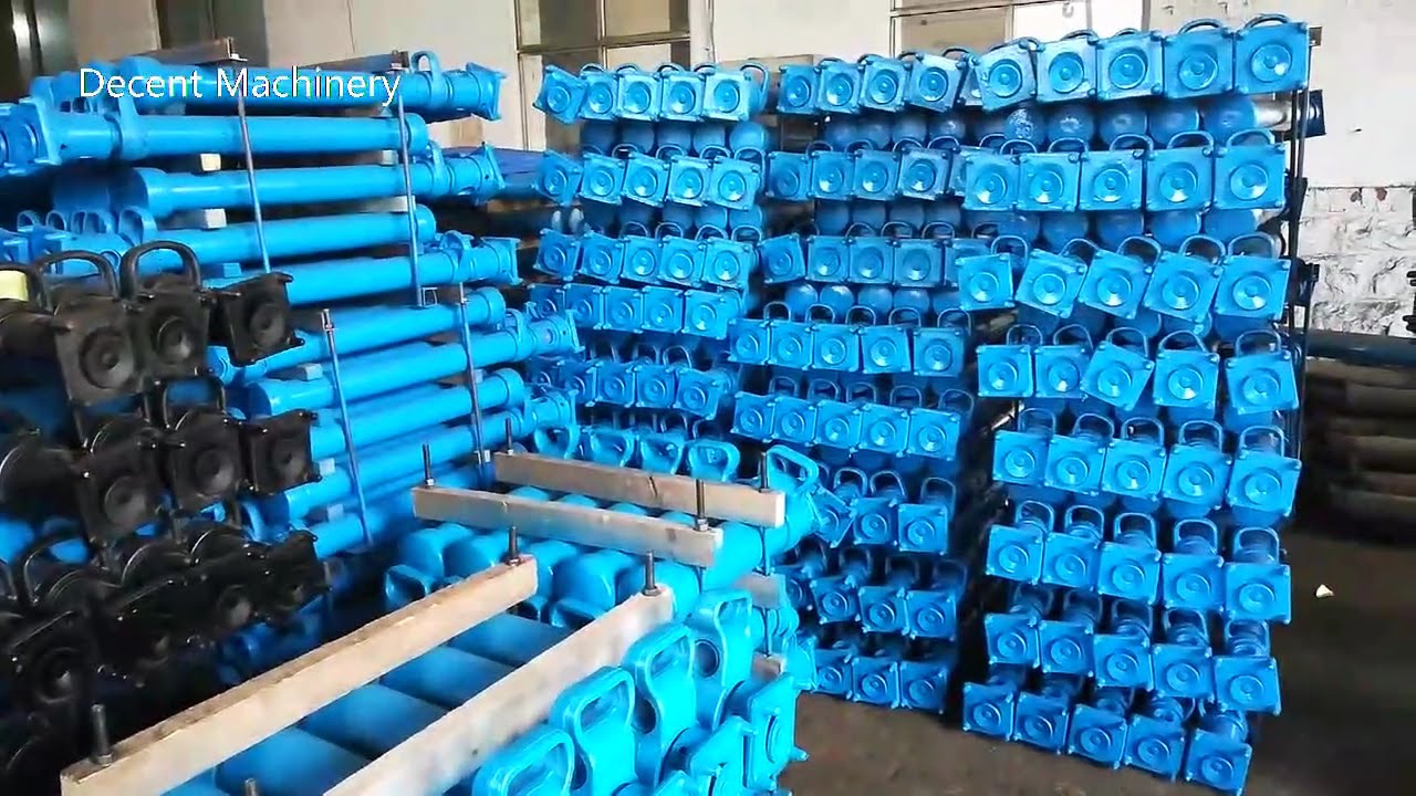 Mining Hydraulic Prop - YouTube