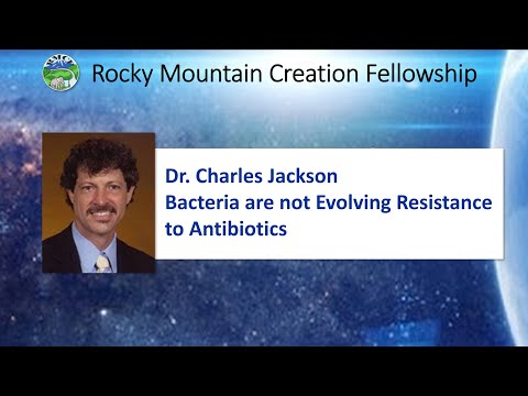 Jan 2016: Dr. Charles Jackson - “Bacteria are not Evolving Resistance to Antibiotics” - YouTube