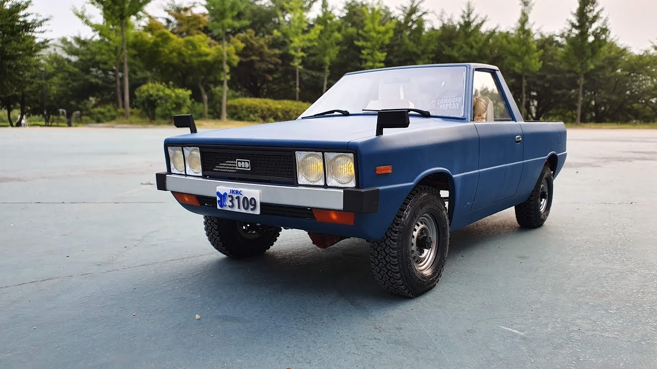 현대 포니 오프로드! 3D printed Hyundai Pony pickup - YouTube